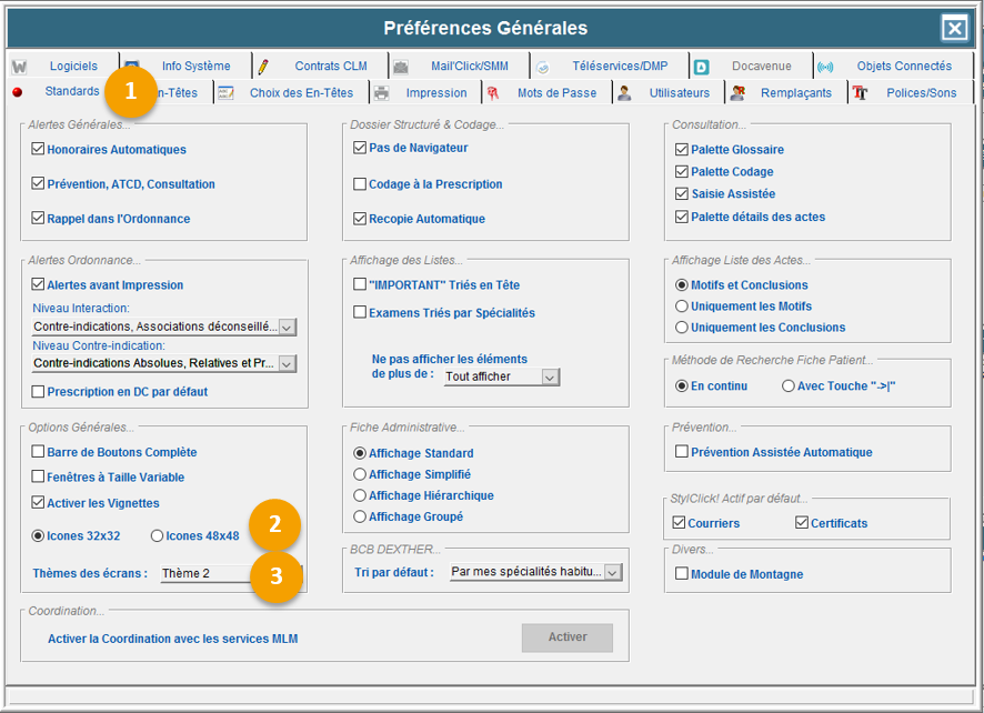 Paramétrer MédiClick pour votre confort visuel
